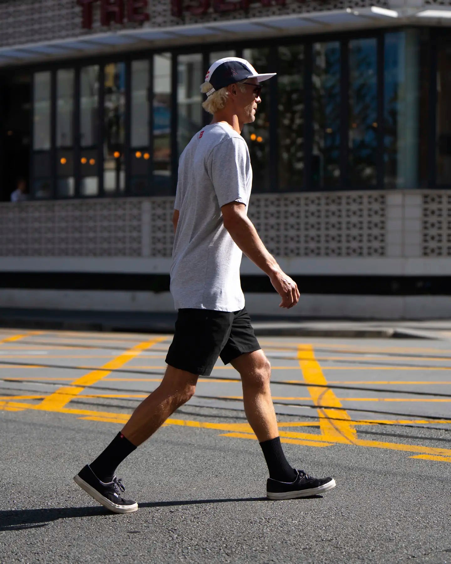 Buy the Follow Summer Chino 18in Black Walkshorts Online Now ...