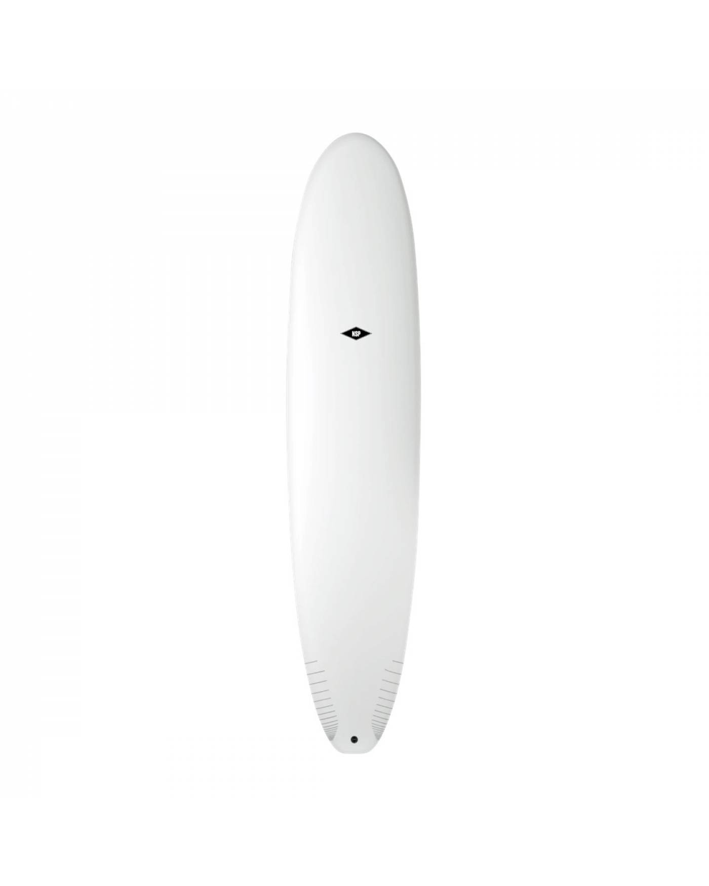 Surfboard | NSP Longboard Protech White Tint | Boardcave Australia