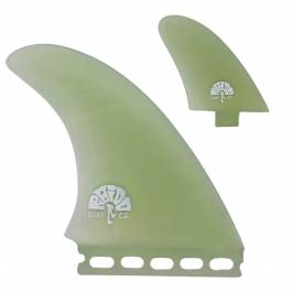 Surfboard Fin | Raido Clear Upright Twinzer Fins | Boardcave Australia