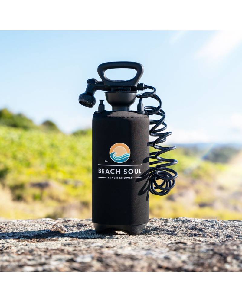 Buy the Beach Soul Portable Shower Original 8L Black Online Now ...