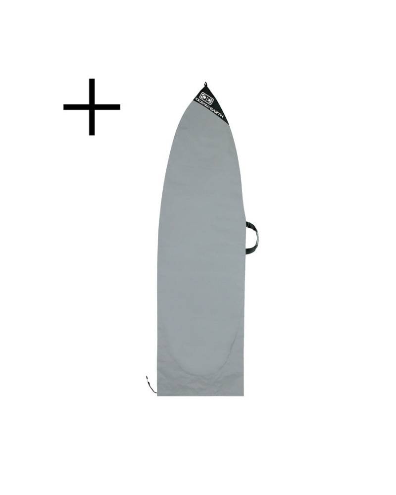 Surfboard Bag | Ocean and Earth Triple Wheel Shortboard Cover ...