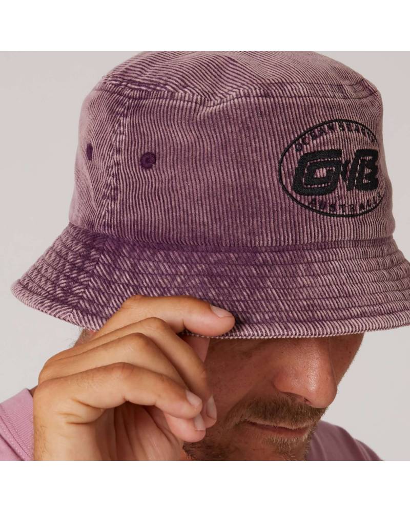 Hats | Ocean and Earth Heritage Bucket Hat Plum | Boardcave Australia