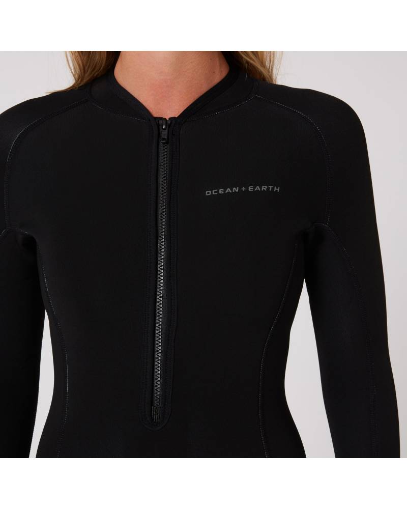Wetsuit | Ocean and Earth Ladies Hi Cut L/S 2mm | Boardcave Australia