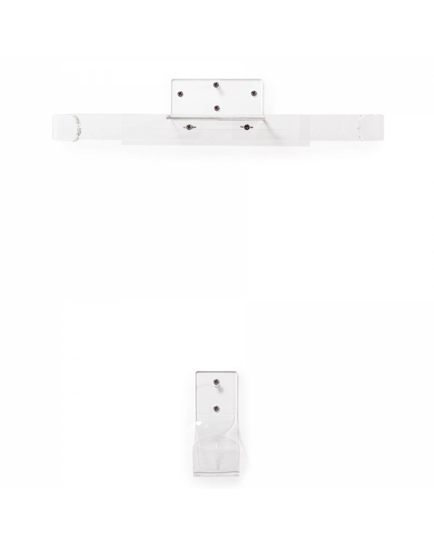 Buy the Ocean and Earth Invisible Wall Display Rack Clear Online Now ...