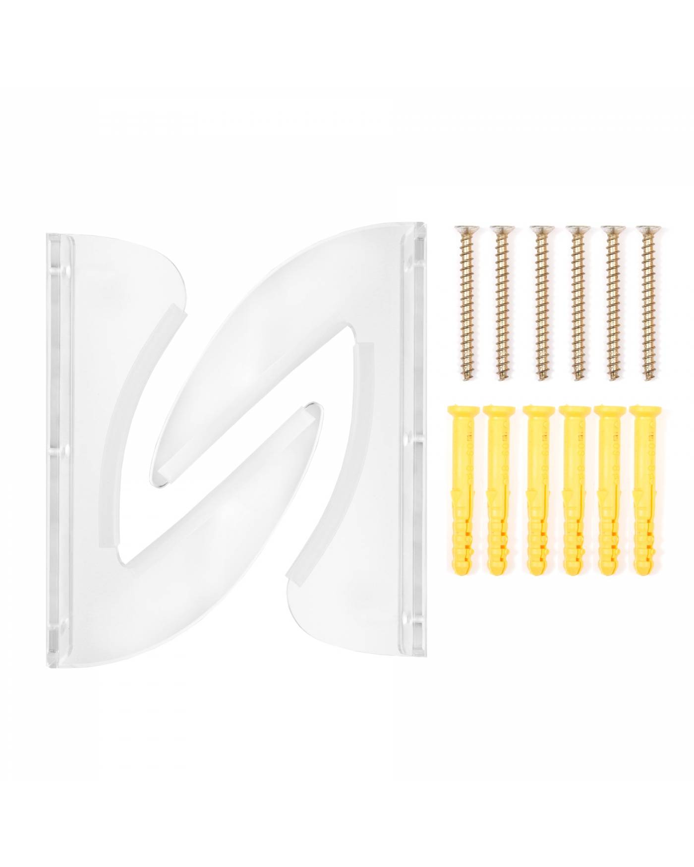 Buy the Ocean and Earth Invisible Wall Display Rack Clear Online Now ...