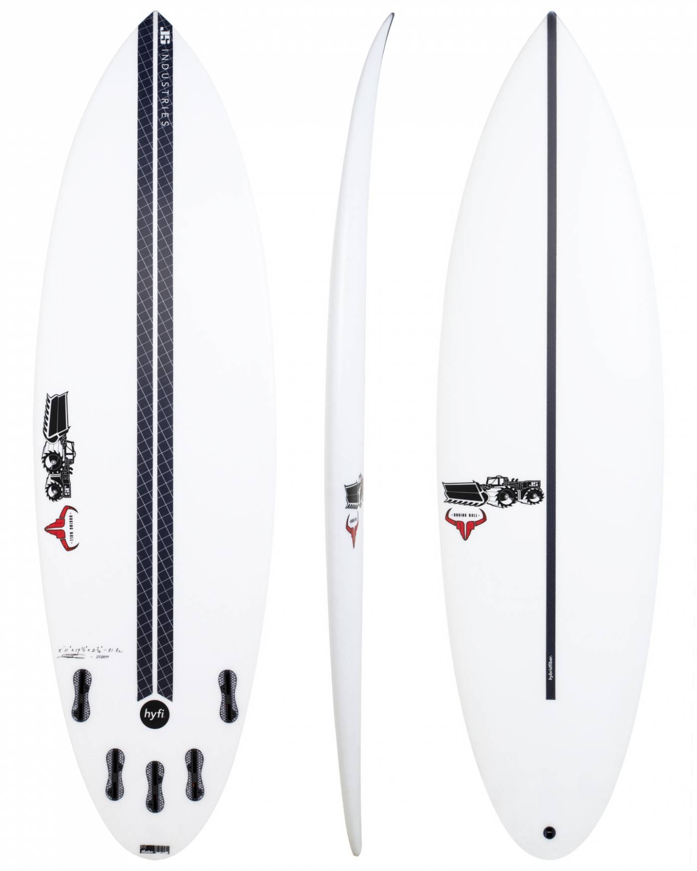 Buy the JS Industries Raging Bull 5ft 10in Surfboard Online Now ...
