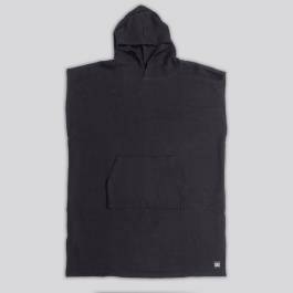 Buy the Ocean and Earth Mens Waffle Poncho Black Online Now | Boardcave USA