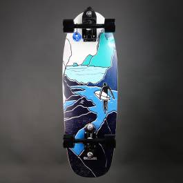 Buy the Waterborne Skateboards Taurus 32in Black Online Now | Boardcave USA