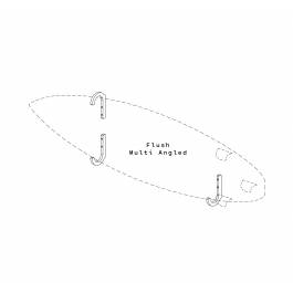 Buy the Ghost Racks Multi-Angled Wall Surfboard Rack Online Now ...