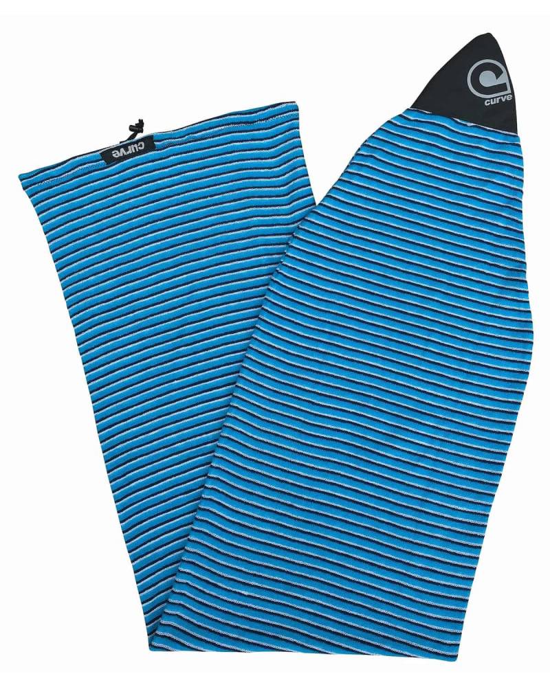 Buy the Curve Surf Shortboard Surfboard Sock Blue Online Now ...